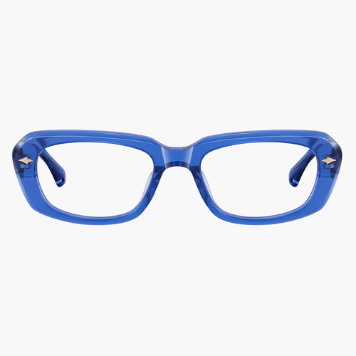 Donahugh Square Prescription Glasses Blue Frame Acetate Orson O